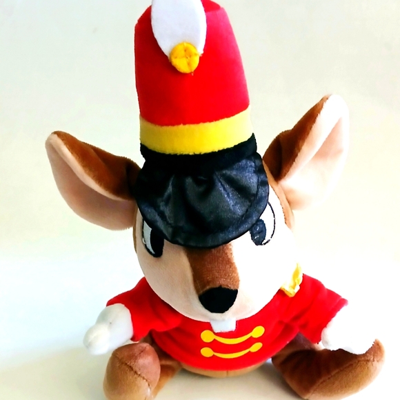 Disney | Toys | Disney Timothy Q Mouse Plush Dumbo Ringmaster Red ...
